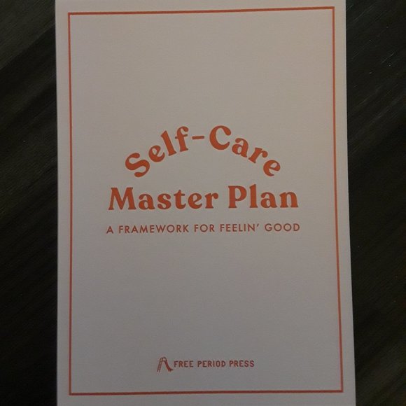 Free Period Press | Office | Selfcare Master Plan Booklet | Poshmark